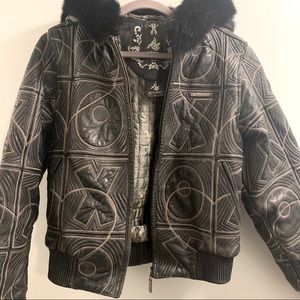 Al Wissam | Jackets & Coats | Vintage Al Wissam Leather Jacket | Poshmark